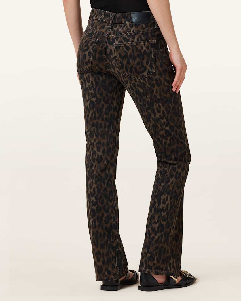Haldan Denim Bootcut Jeans LEPPO BROWN | ALLSAINTS US